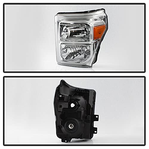 ACANII - For 2011-2016 Ford F250 F350 F450 Super Duty Headlights Replacement [OE Factory Style] Headlamps Left+Right