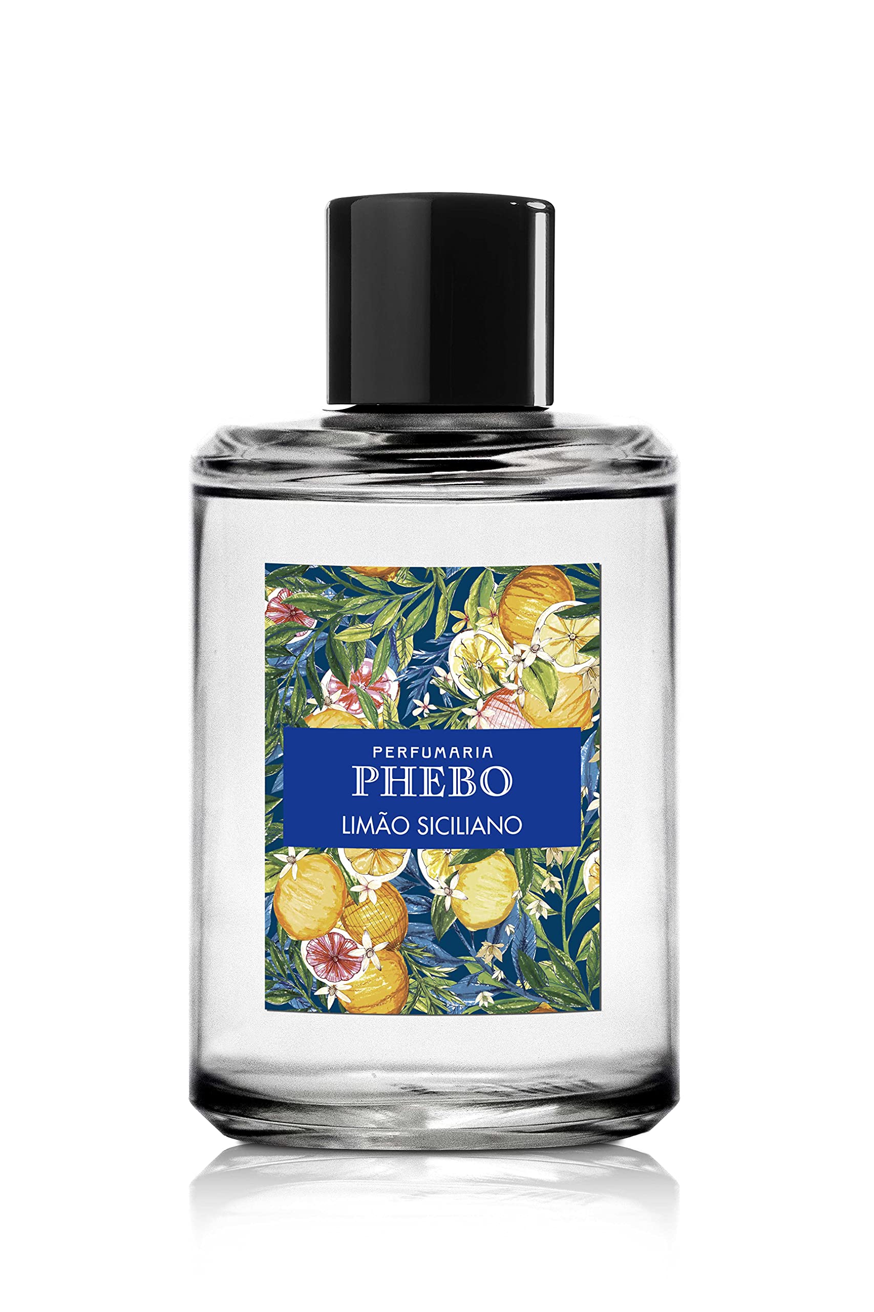 Linha Mediterraneo Phebo - Deo Colonia Limao Siciliano 200 Ml - (Phebo Mediterranian Collection - Eau de Cologne Sicilian Lemon 6.8 Fl Oz)