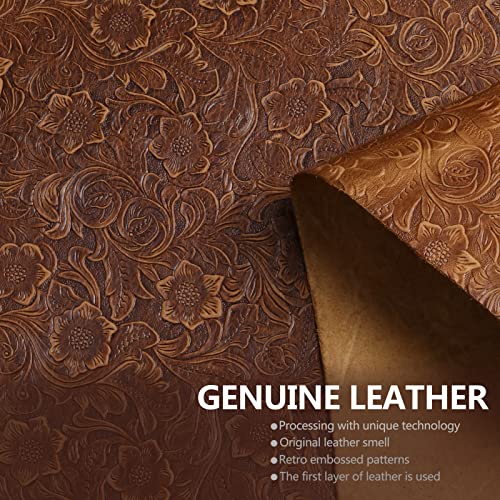 Gexmil for Ipad Mini 6 CASE 8.3 inch Case 2021,Genuine Leather Ipad Mini 6th Generation Cover,Made from Real Leather Cowhide(Brown)