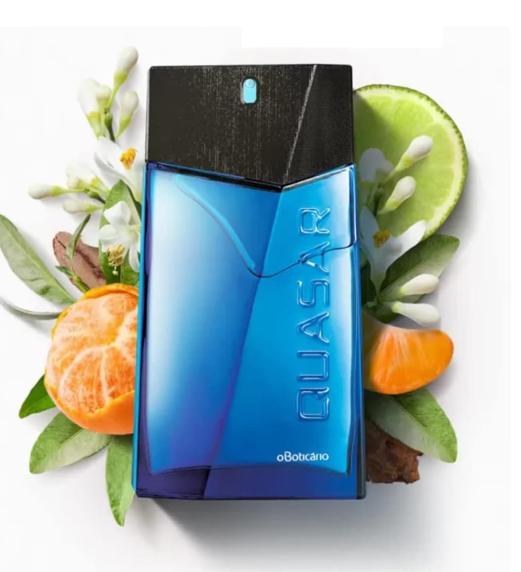 Linha Quasar Boticario - Colonia Masculina 125 Ml - (Boticario Quasar Collection - Eau De Toilette For Men 4.2 Fl Oz)