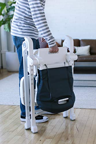 Inglesina Gusto Folding Convertible High Chair For Baby & Toddler Chair With Removable Tray, Cream