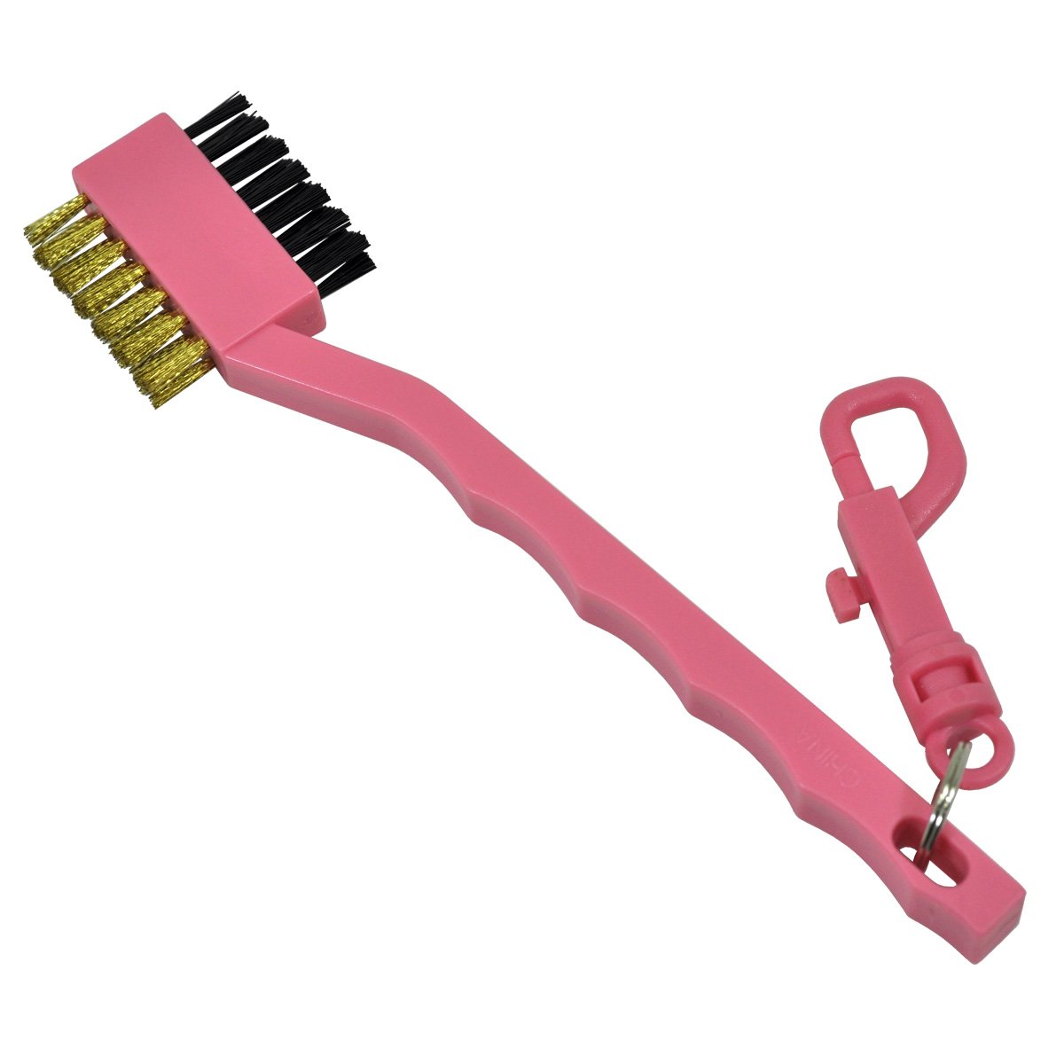 Intech Dual Brush with Wire Teeth Pink