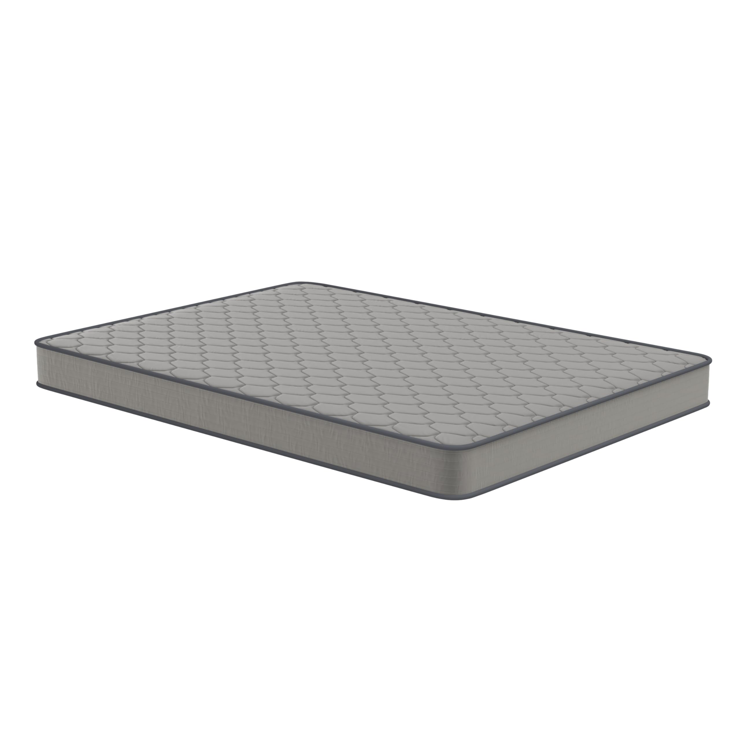 EMMA + OLIVER Astor Full Premium Mattress in a Box - 6" Hybrid Innerspring Mattress - CertiPUR-US Certified Foam - Medium Firm Support - Knit Fabric Top