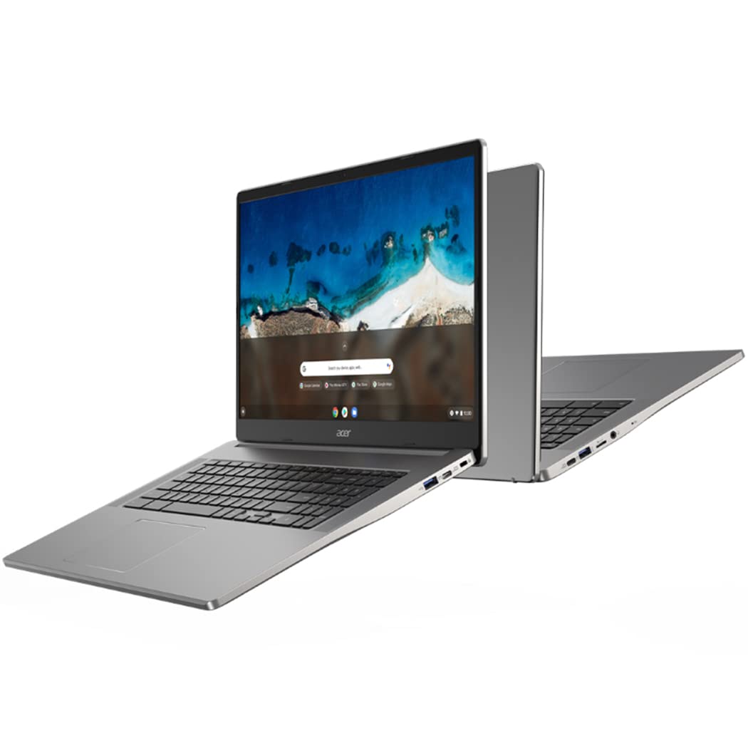 Acer Chromebook 2023 - Laptop 17inch Screen FHD IPS Display Narrow Bezel - Intel Celeron N4500 - USB Type-C - Wi-Fi 6 - Webcam (4GB RAM |128GB eMMC+32GB SD Card)