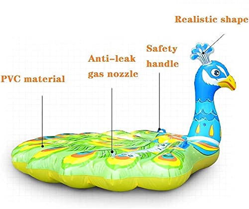 Glaceon Portable Adult Inflatable Water Mount Large Pool Float Row Toys Swimming Ring Suitable The Beach Summer Party Outdoor Water Recreation