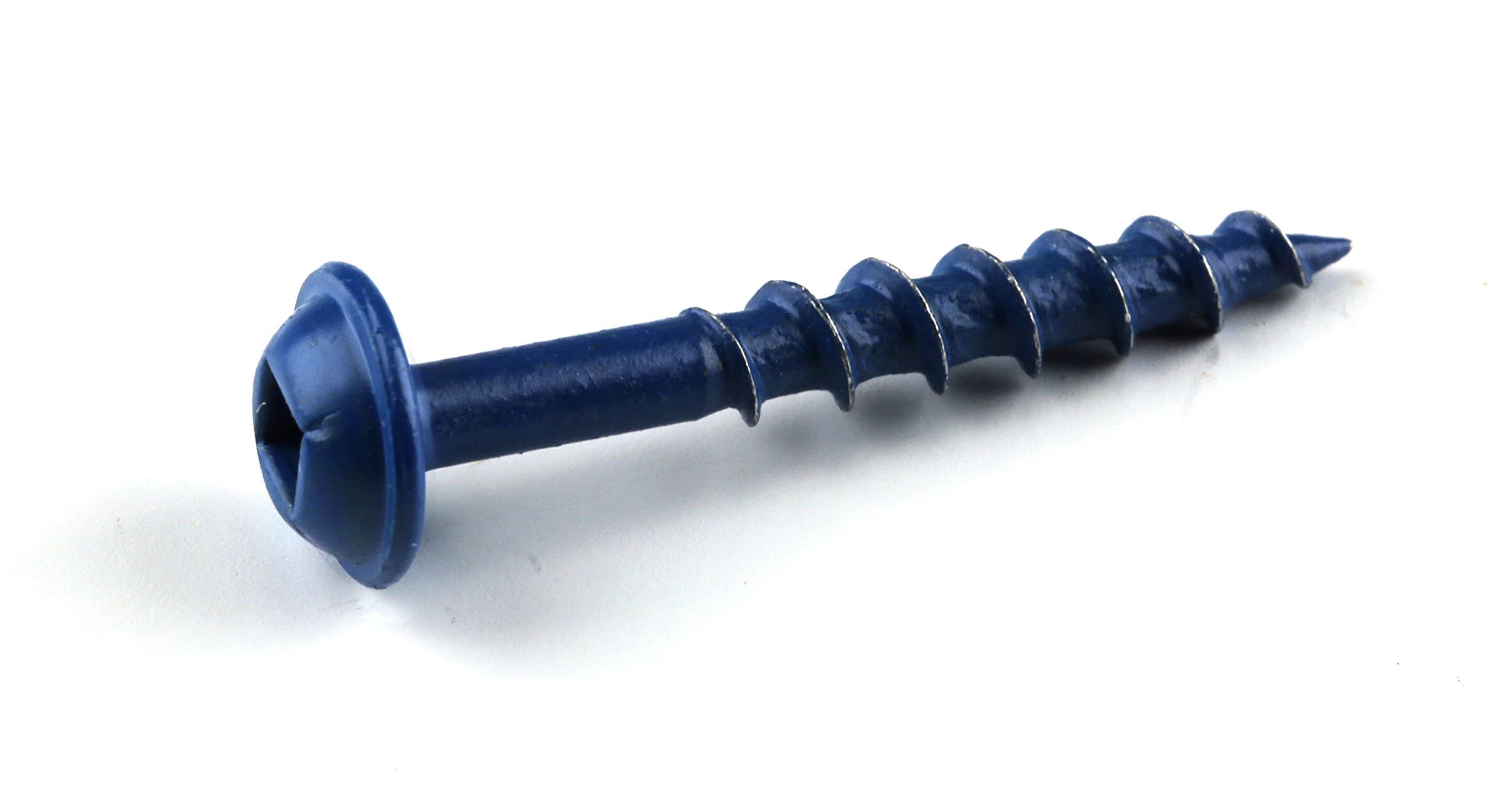 Kreg SML-C125B-1200 Blue Kote Weather Resistant Pocket Screws, 1 1/4-Inch #8 Coarse Thread, Maxi-Loc Head, (1200 Count)