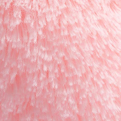 BEJOY Teddy Bear Stuffed Animals Plush Bear Holding Rose Soft Plush Toy Valentine's Day, 16 Inch, Pink