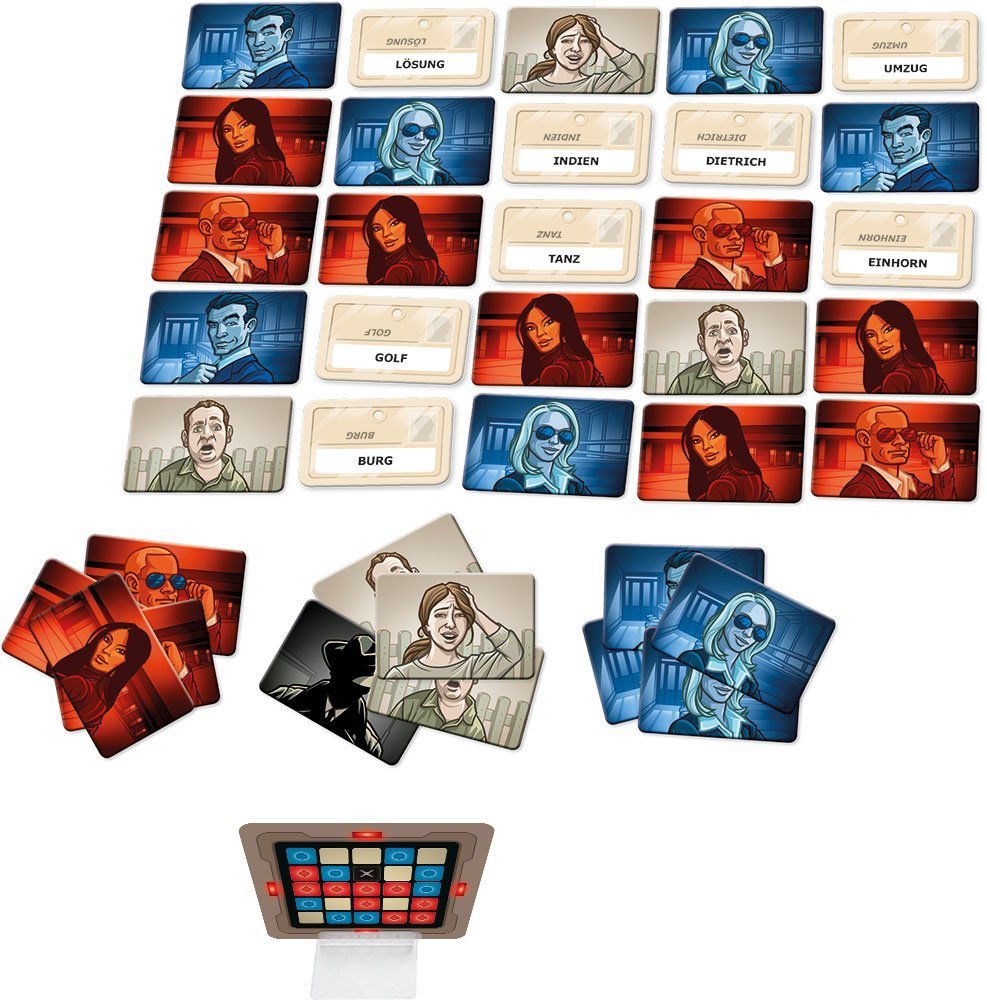 Codenames bundle Set with Codenames and Codenames Duet by Czech Games (2 items)