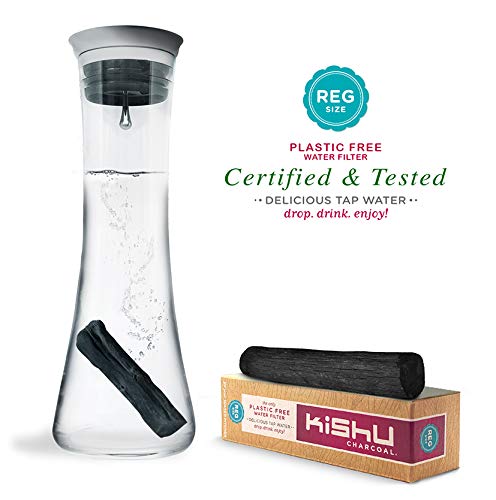 Authentic Kishu Charcoal β 2pack for Pitchers. The Only Authentic, Certified & Tested Charcoal Water Purifier. You deserve the best β absorbs toxins and leaves the good stuff, calcium, magnesium, potassium.