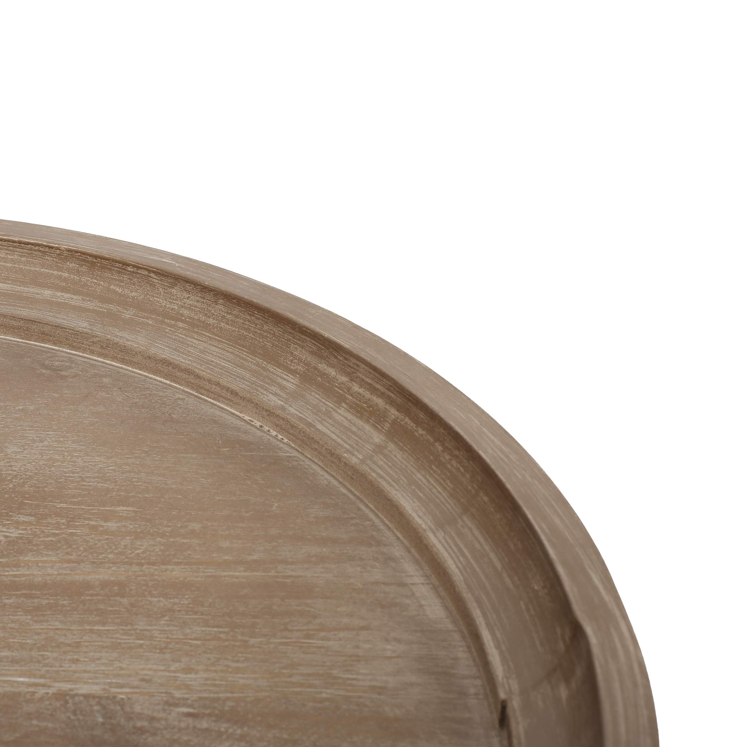 Christopher Knight Home Eleanor French Country Accent Table with Round Top, Natural