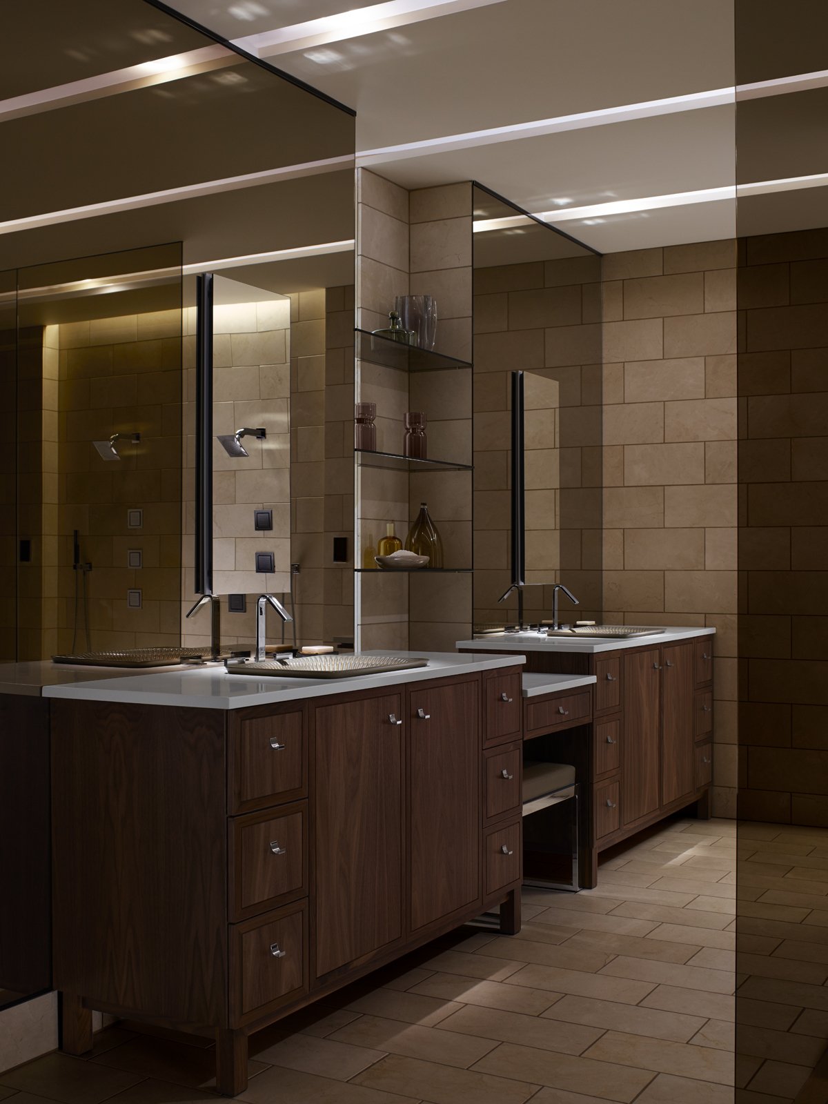 KOHLER 540479 Catalan Medicine Cabinet, Satin Anodized Aluminum