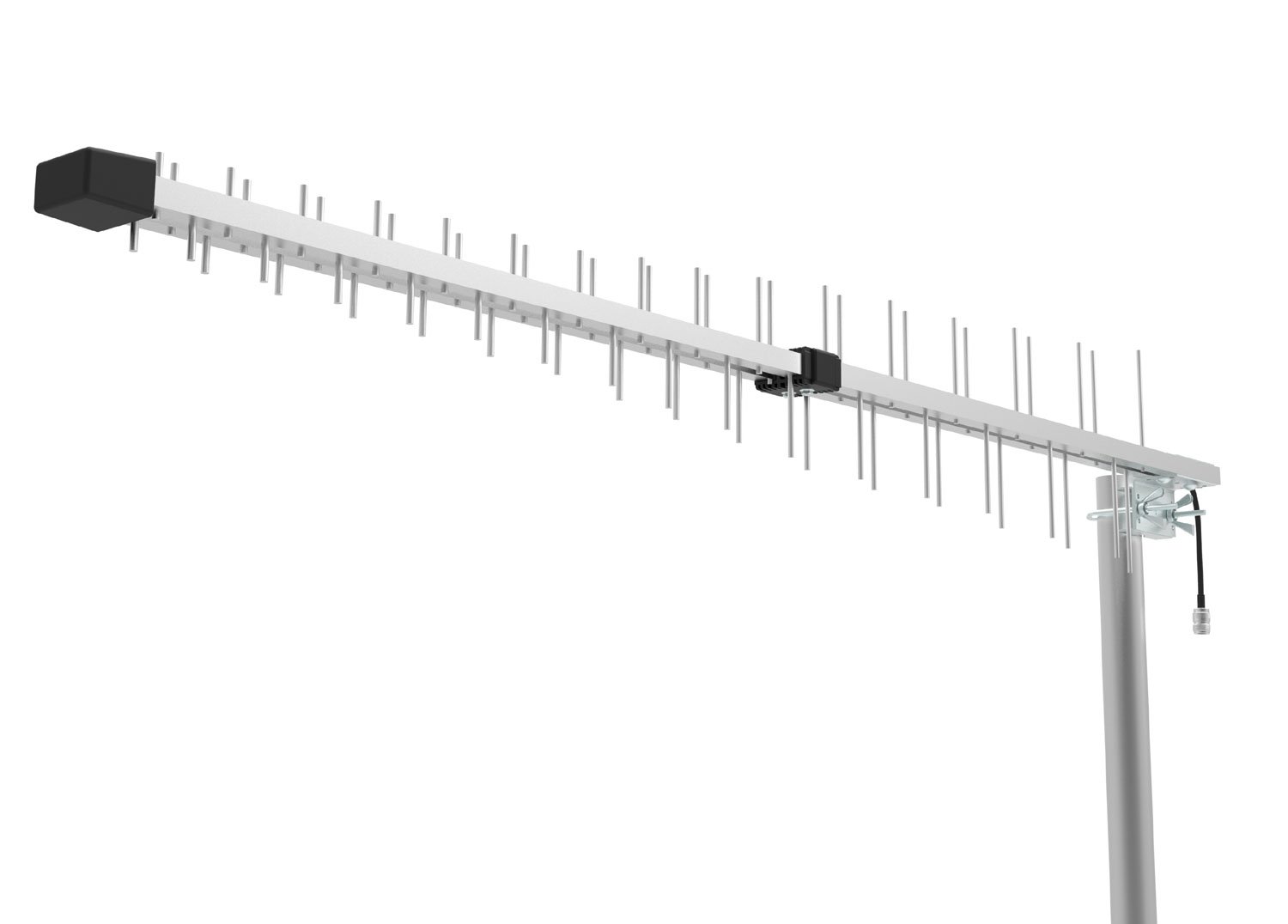 Log Periodic Directional Yagi Antenna 15dbi Gain for 3G 4G LTE XLTE AWS IDEN PCS 698MHz-2700MHz Wide Band Full Band