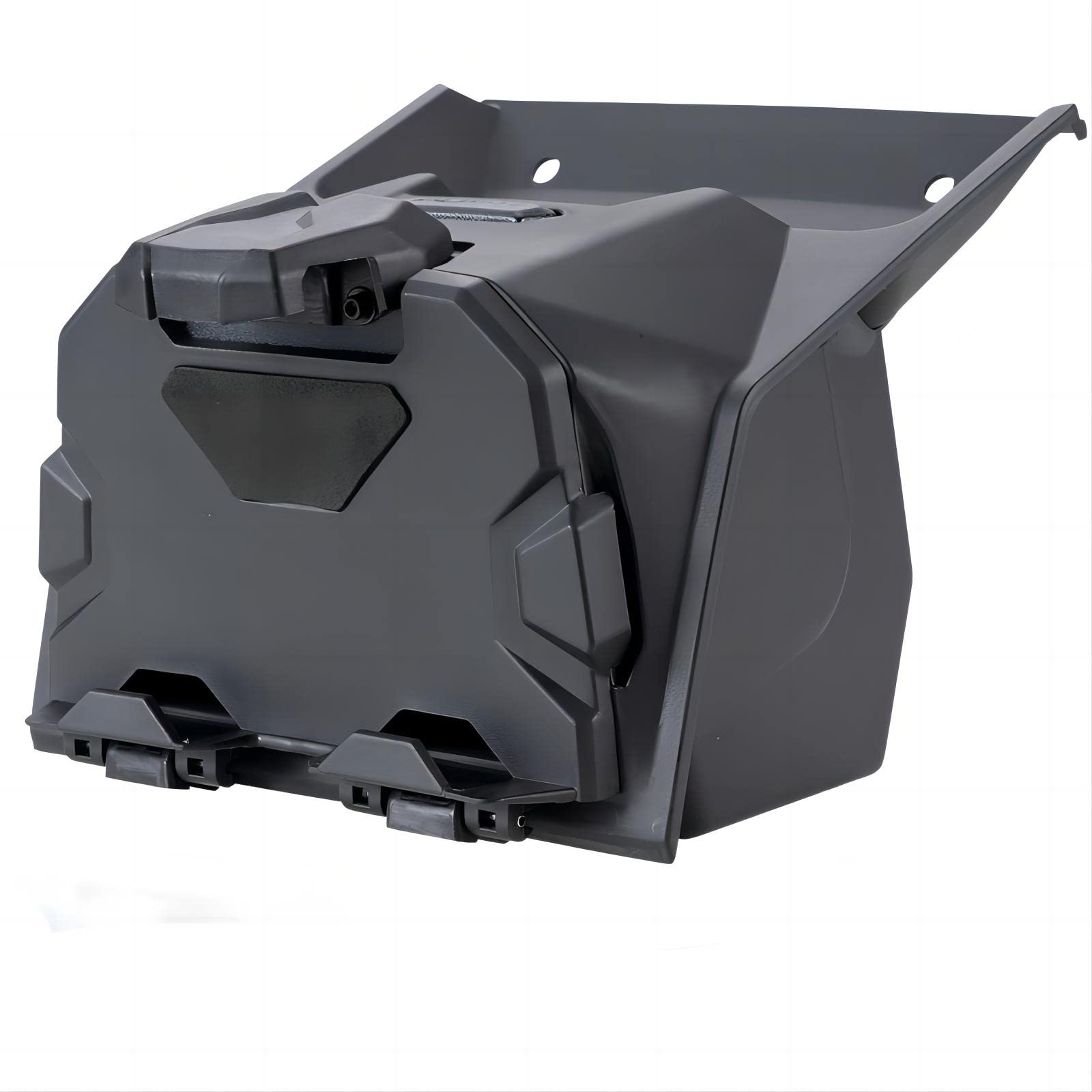 A & UTV PRO Electronic Device Tablet Holder, Phone Ipad GPS Holder Mounts with Storage Box Organizer Tray for 2018-2024 Polaris Ranger XP 1000 Crew Diesel Accessories,1PC