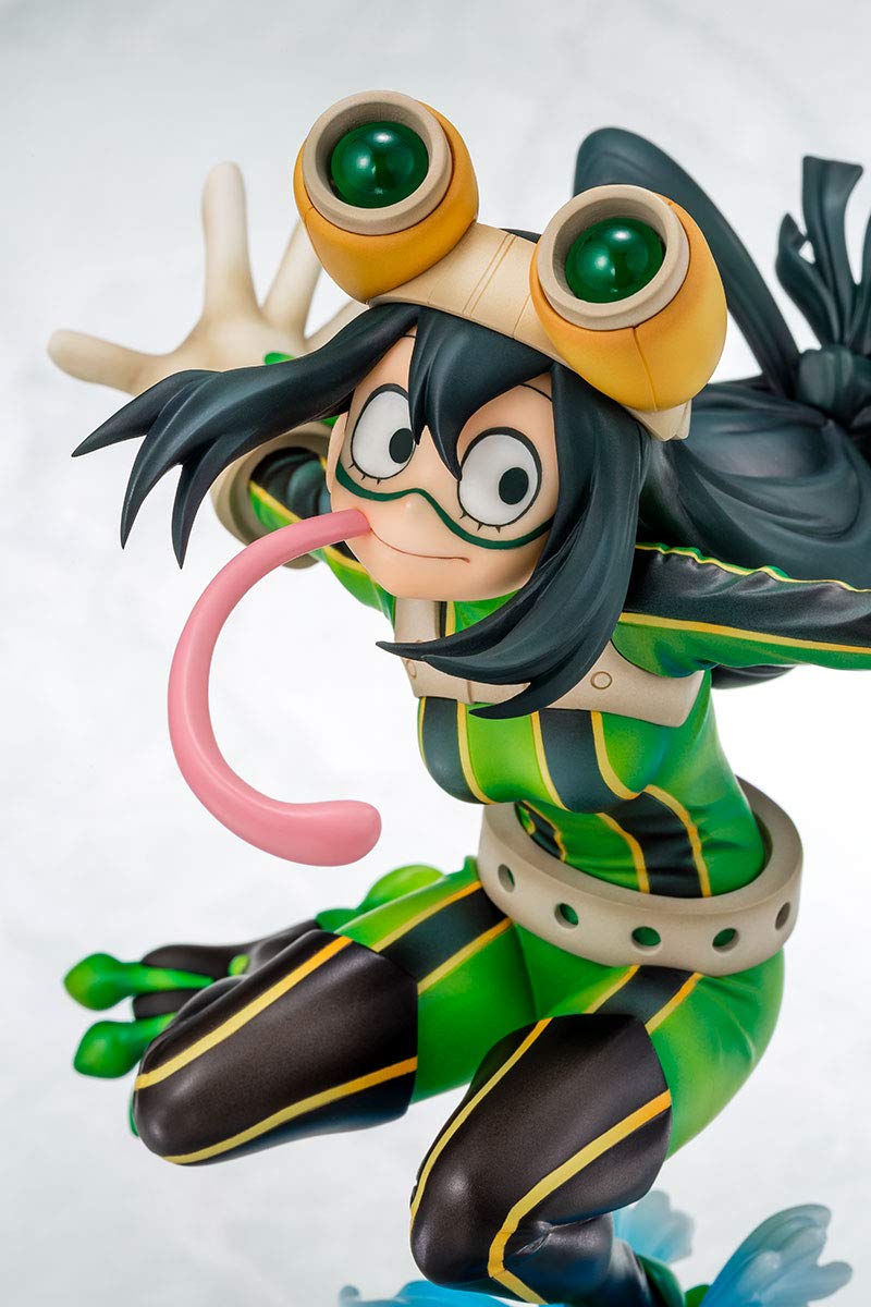 Bellfine My Hero Academia: Tsuyu Asui (Hero Suit Version) 1: 8 Scale PVC Figure