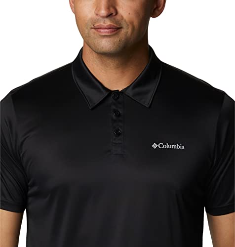 Columbia Men's Hike Polo, Black, X-Large