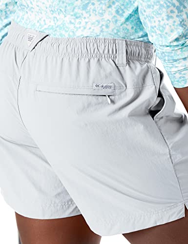 Columbia Women's Standard W Backcast Water Short, Cirrus Grey, Medium