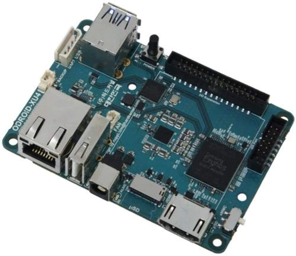 ODROID XU4 with Active Cooler and Power Supply