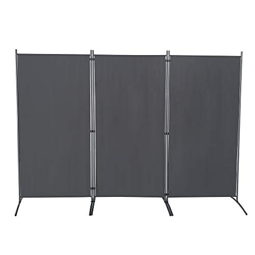 STEELAID Room Divider β Folding Partition Privacy Screen for School, Church, Office, Classroom, Dorm Room, Kids Room, Studio, Conference - 102" W X 71" Inches - Freestanding & Foldable