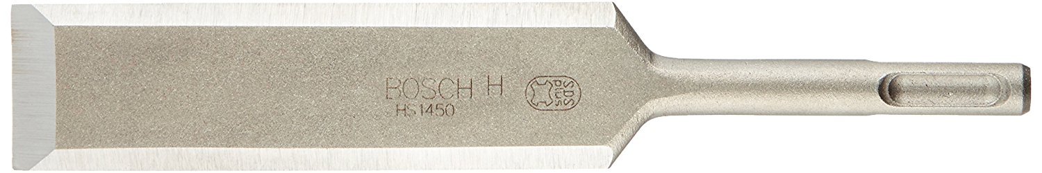 Bosch HS1450 1-1/4 In. x 7 In. Wood Chisel SDS-plus Bulldog Hammer Steel