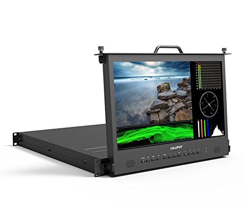 LILLIPUT 17.3" RM-1730S 1920×1080, Full HD Resolution 1RU Pull-Out Monitor