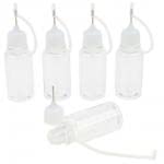 Needle Tip Glue Bottles, Empty Dropper Plastic Bottles Needle Tip Squeezable Liquid Bottle, Refillable Squeeze Tip Applicator(50ml)