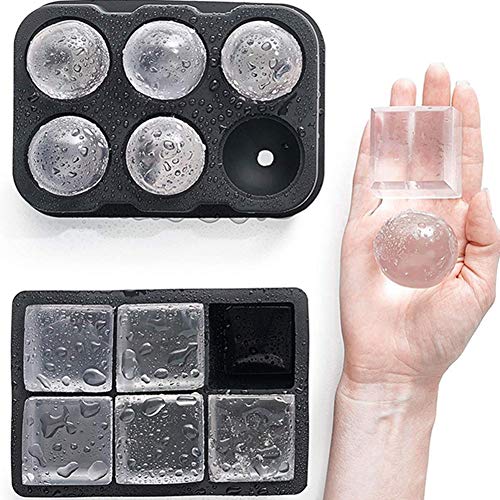 Ice Cube Trays , Tray Balls, Ice Cube Mould Ice Tray Ice Cube Trays Silicone Ice Ball Mould Long Ice Cube Tray Ice Cube Tray Silicone Sphere Ice Moulds Large Ice Cube Tray B (Color : B)