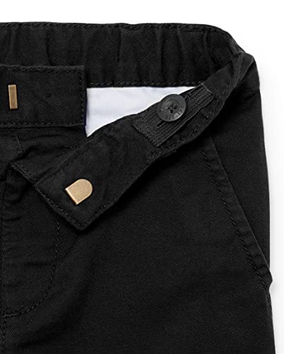 The Children's Place baby boys and Toddler Skinny Chino 3-pack Pants, Black/Flax/New Navy 3 Pack, 3T US