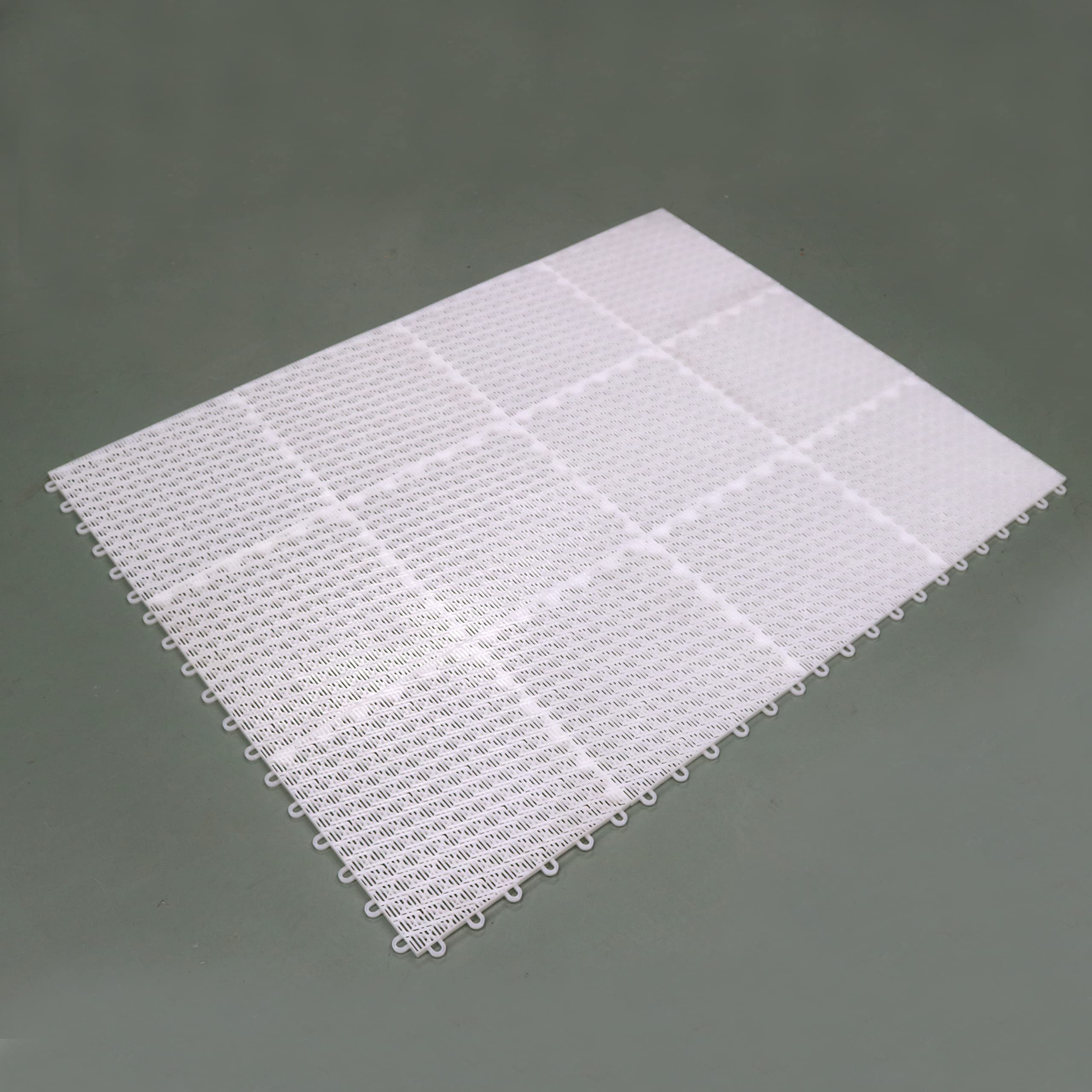 ACCUFLI Hockey Dryland Flooring Tiles 12 Tiles Pack – Slick Inter-Lockable Surfaces for Hockey Training