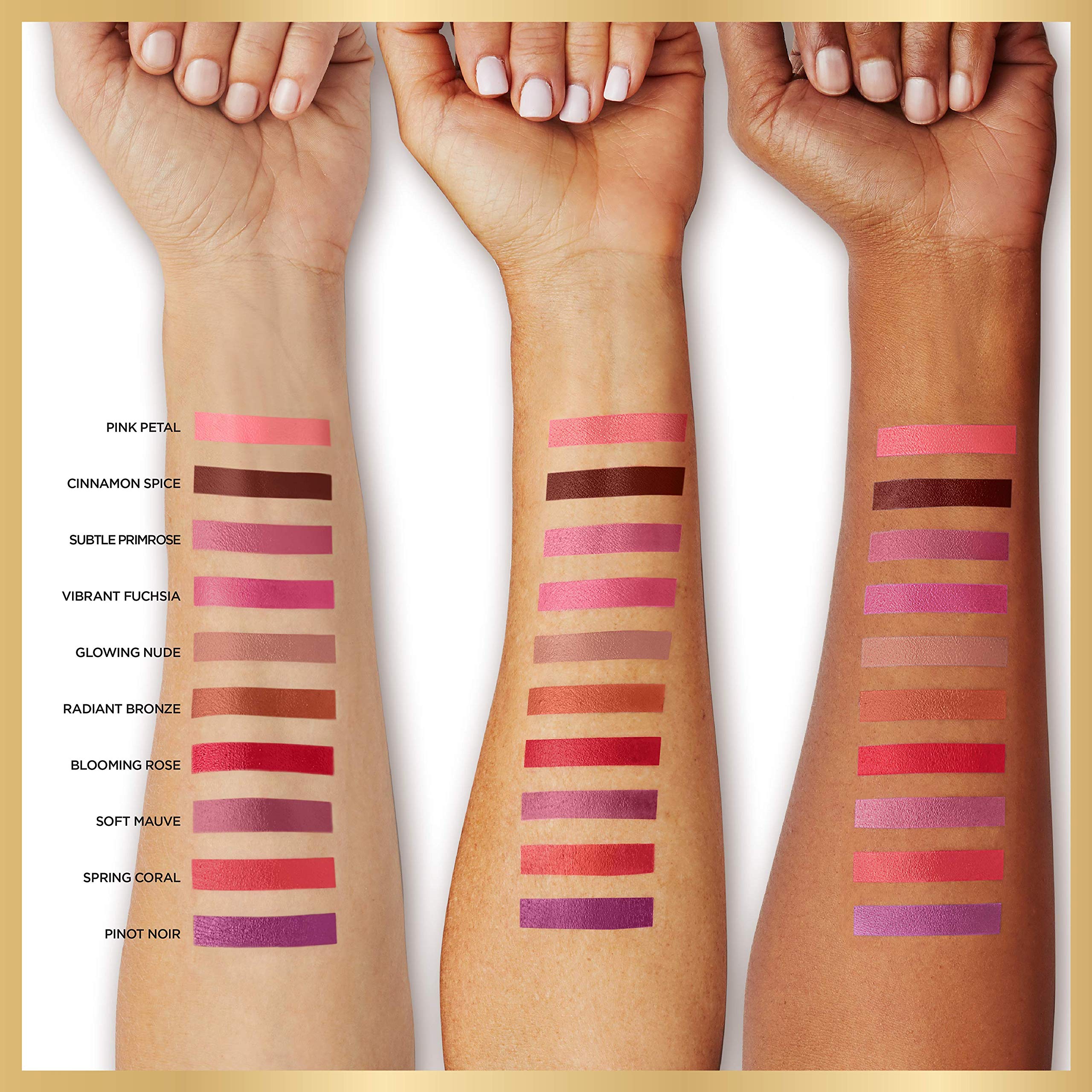 L’Oréal Paris Age Perfect Satin Lipstick with Precious Oils, 208 Subtle Primrose, 0.13 Ounce