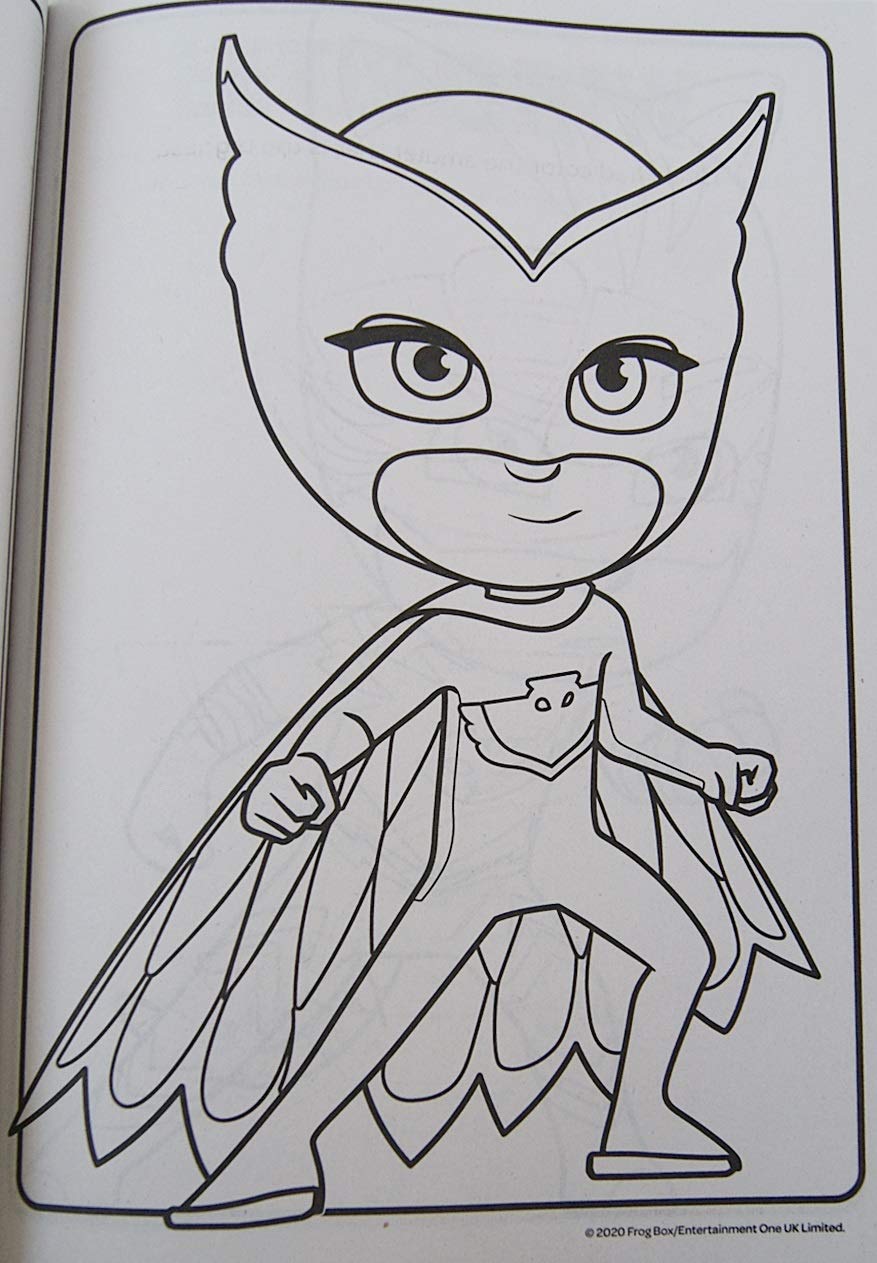 Coloring Books Pj Masks Let's Save The Day! Coloring and Activity Book - 80 Pages