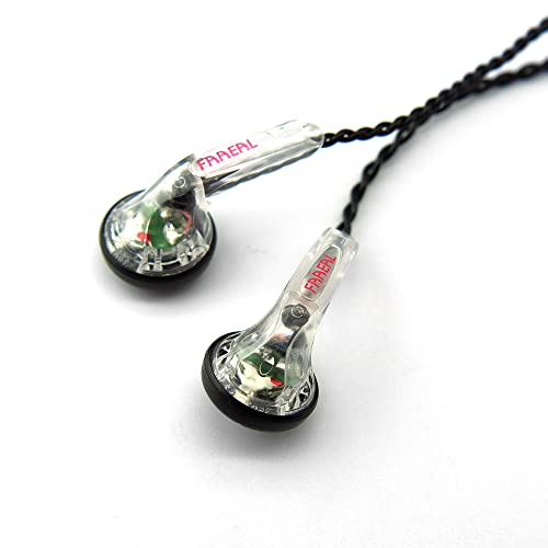 FAAEAL Snow-Lotus 1.0 in Ear Earphones with 15 Pairs Soft Foam Earbuds Eartips,64 Ohm Heavy Bass Flat Head Earbuds with Earphone Pads Replacement Foam for AirPods iPod iPhone Itouch Ipad Headsets