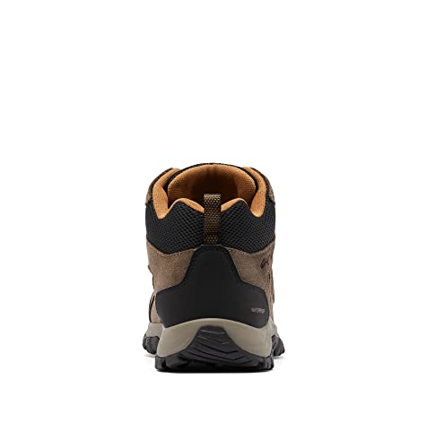 Columbia Men's Redmond III Mid Waterproof Hiking Shoe, Cordovan/Elk, 10.5