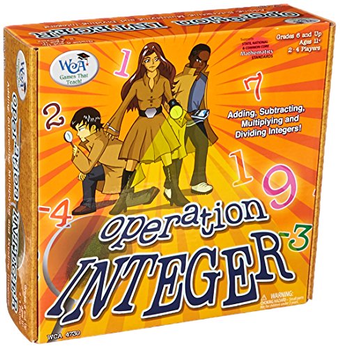 Learning ADVANTAGE-4730 WCA Game - Operation Integer - Grades 6 to 8