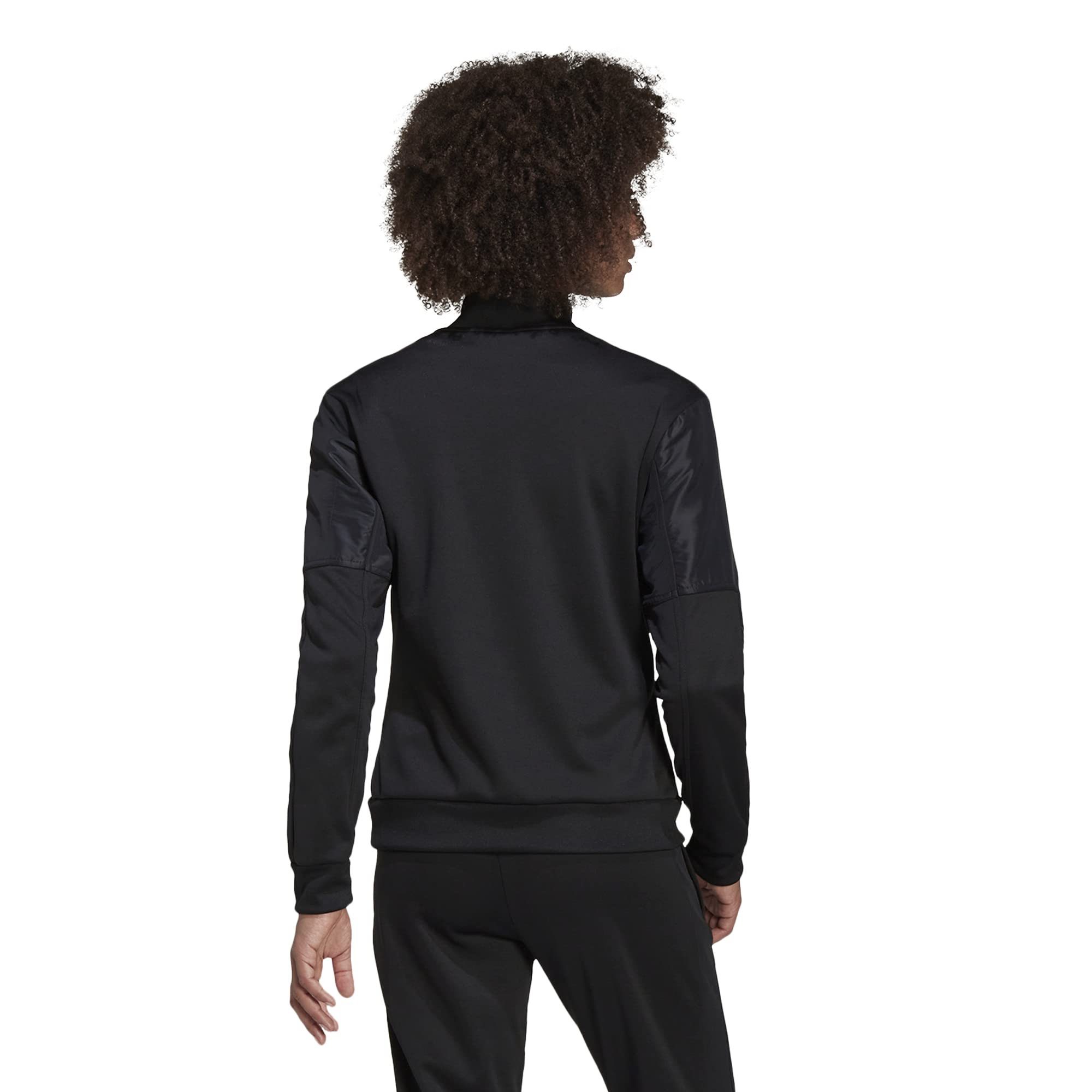 adidas Women's Tiro Track Jacket, Black, Medium