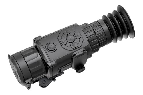 AGM Global Vision Rattler TS 25-256 Thermal Riflescope with 256x192 Resolution, Video Recording, and Wi-Fi Transmission, Waterproof and Shockproof, Ideal for Hunting, Law Enforcement.