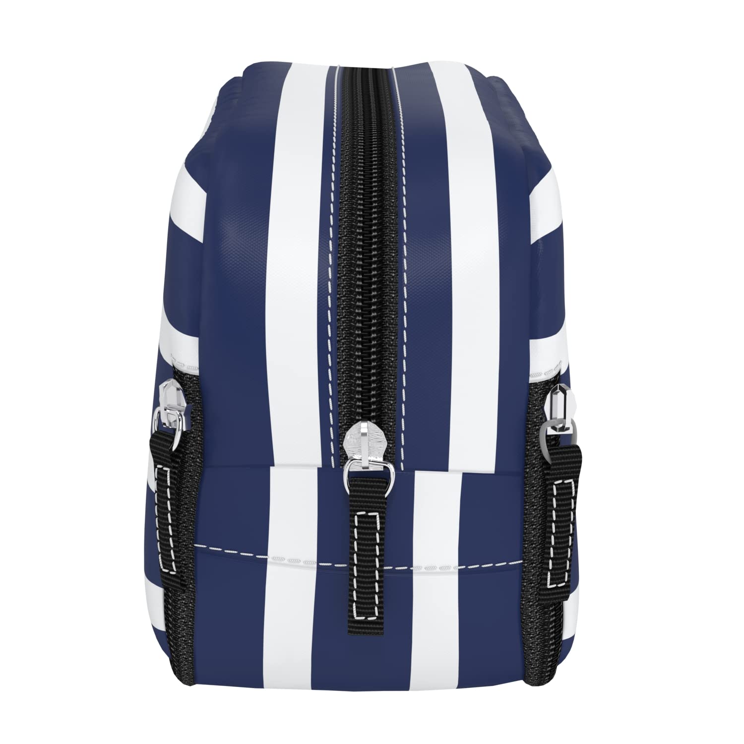 SCOUT 3-Way Bag - Travel Makeup Pouch and Toiletry Bag for Women with Three Zipper Compartments - Stands Upright, Wipes Clean