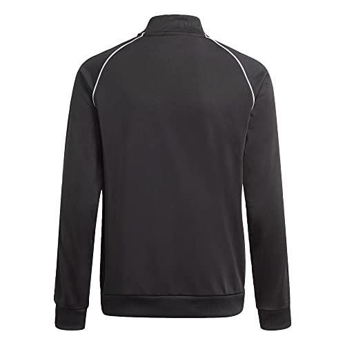 adidas Originals,unisex-youth,SST Track Top,Black/White,Large
