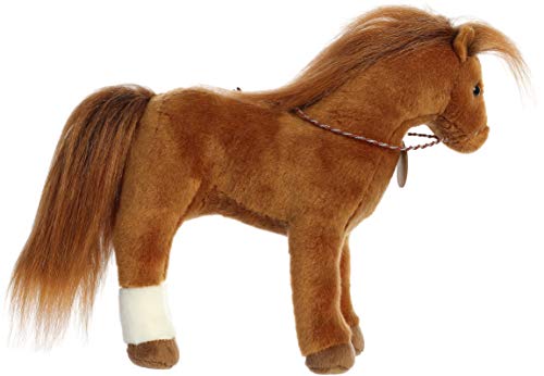 Breyer Aurora® Exquisite Quarter Horse Stuffed Animal - Realistic Detailing - Imaginative Play - Brown 13 Inches
