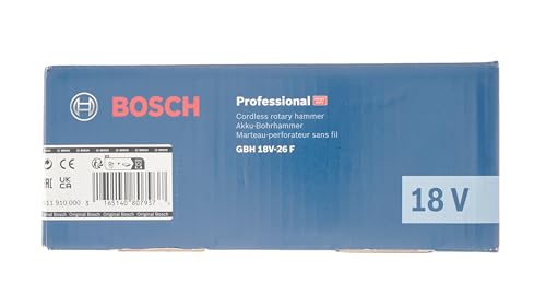 Bosch Professional Gbh 18 V-26 F Cordless Rotary Hammer Drill (Without Battery And Charger) - Carton