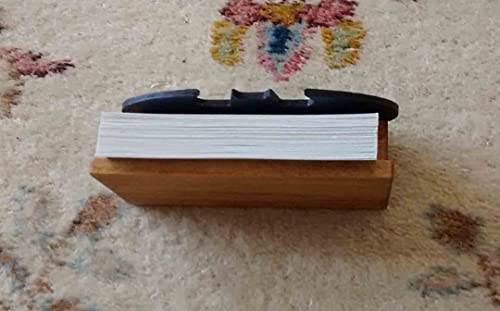 Batman Inspired Wooden Desktop Business Card Holder