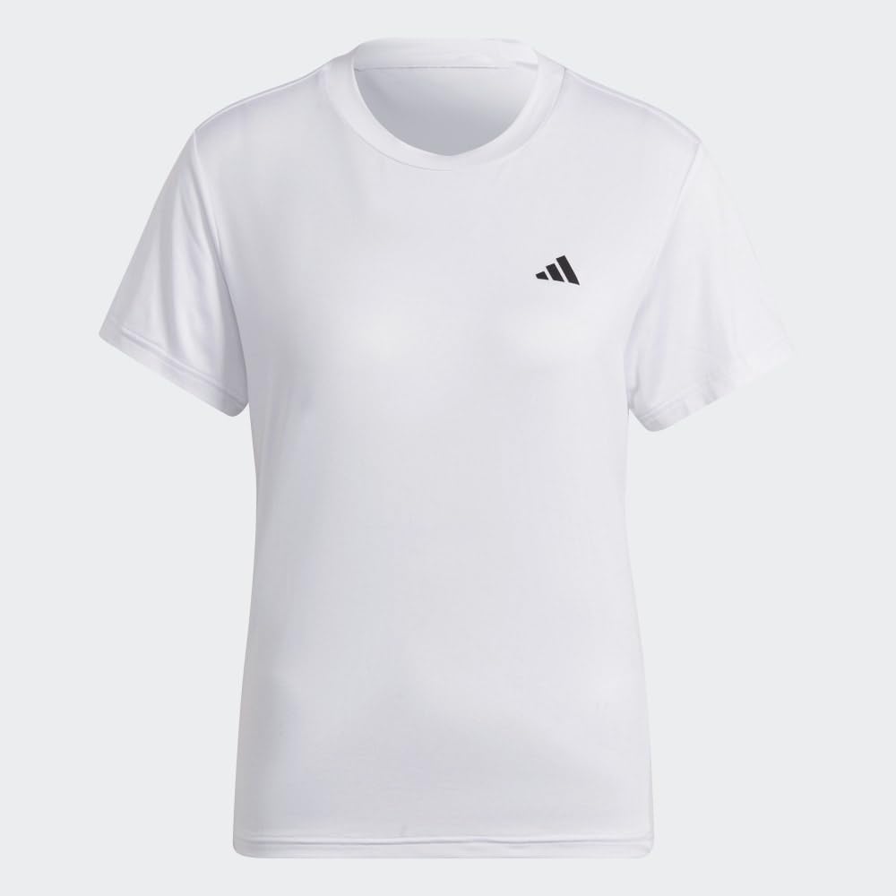 adidas Women's Standard AEROREADY Desgined 4 Training Minimal Tee, Black/Black/White, 4X