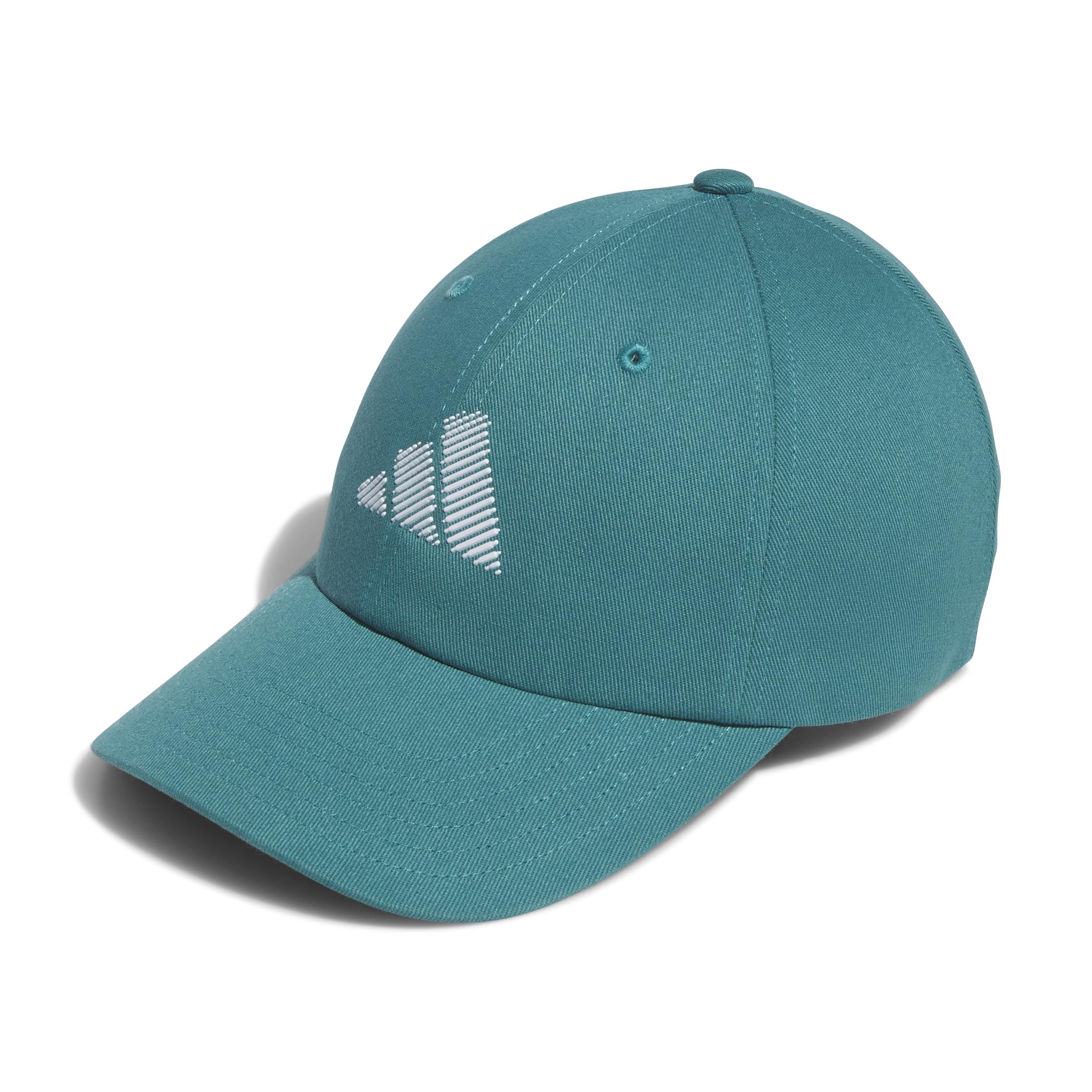 adidas Women's Standard Criscross Golf Hat, White/Quiet Crimson, One Size