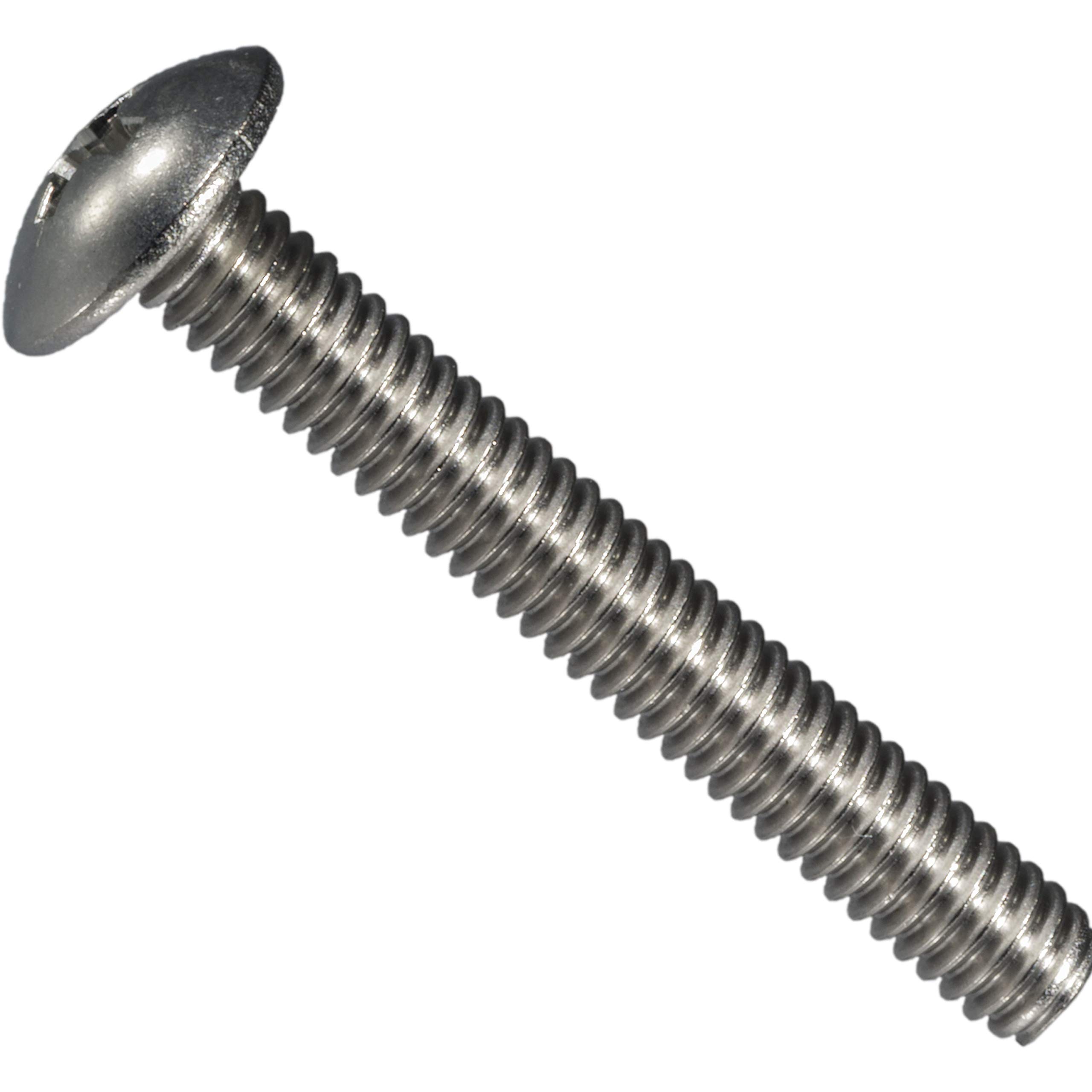 Hard-to-Find Fastener 014973203719 Phillips Truss Head Machine Screws, 8-32 x 1-1/4, Piece-8