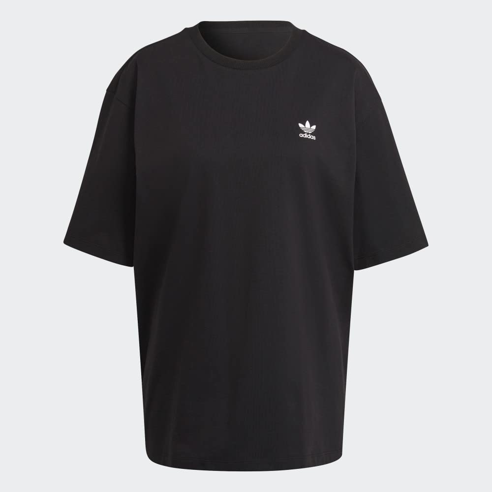adidas Originals Women's Always Original Loose Graphic Tee, Wonder White, Small