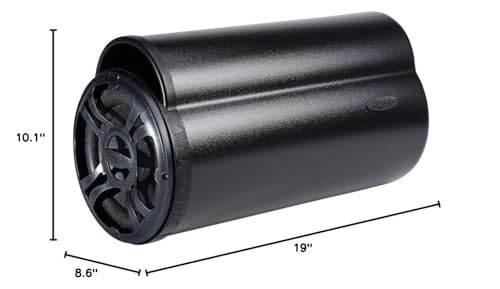 Bazooka BT8024DVC BT Series 8-Inch 4-Ohm Dual Passive Tube