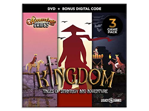 Amazing Adventure Games: Kingdom: Tales of Strategy & Adventure - 3 Game Pack, PC DVD with Digital Download Codes