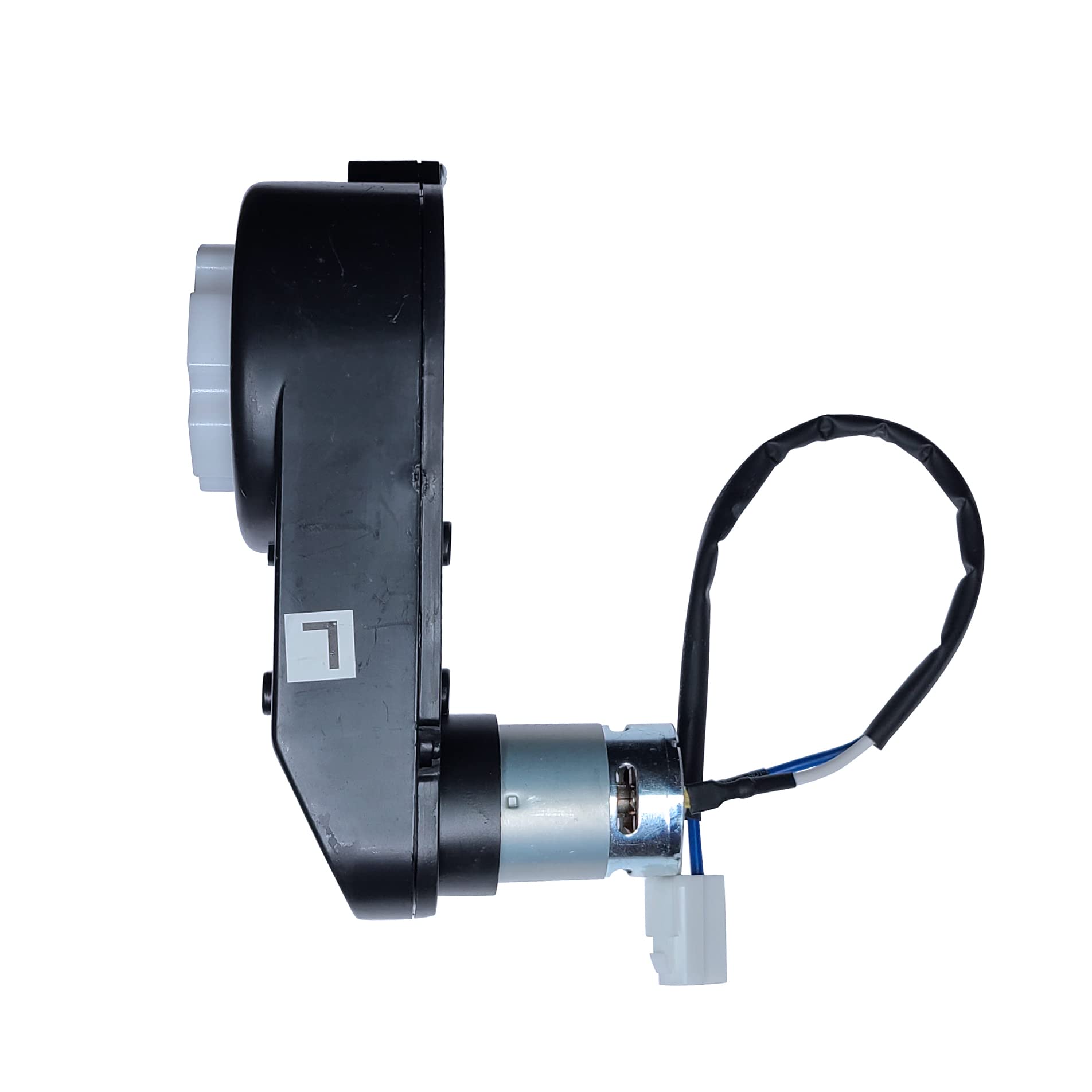 CIFDIAR Front Left Side 24V Gearbox Motor with Connection Cable for Torex UTV 4x4 Front Wheel by Huffy Kids Ride On Car
