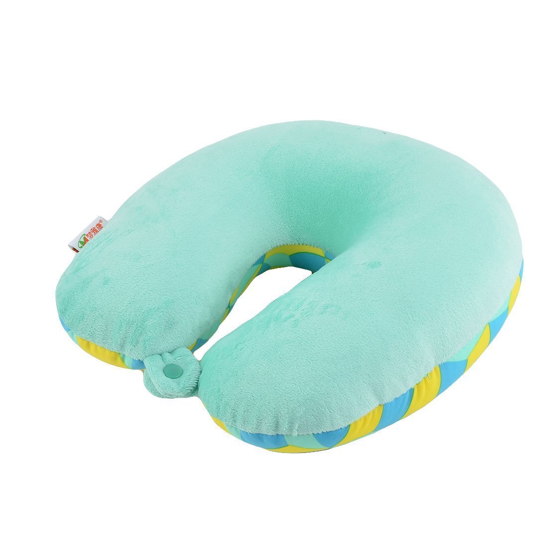 Bookishbunny U Shaped Micro Beads Microbead Neck Head Support Travel Pillow, 12"x12"x4" (Giraffe)
