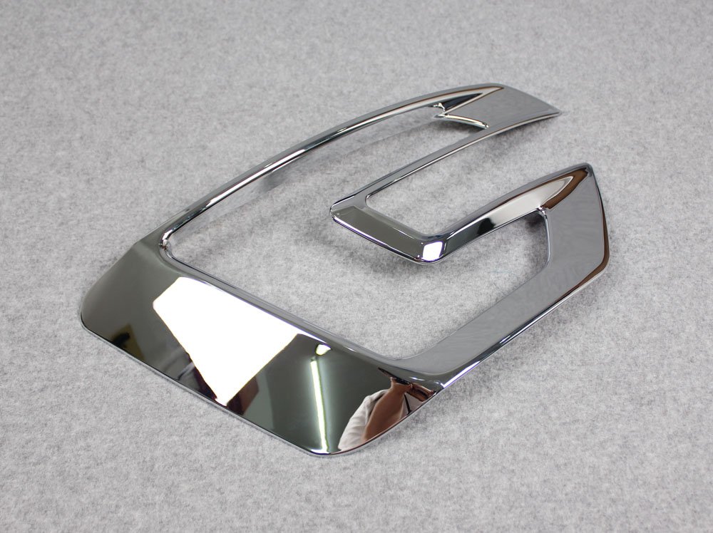ABS Chrome Car Front Fog Light Lamp Cover Trim Trims Fit For Ford Explorer 2015 2016 2017