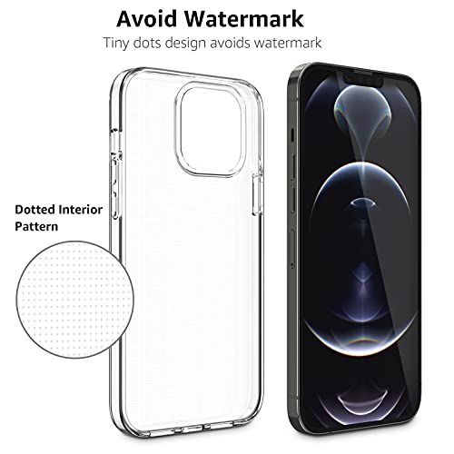Amazon Basics Clear Soft TPU Smartphone Cover for iPhone 13 Pro Max